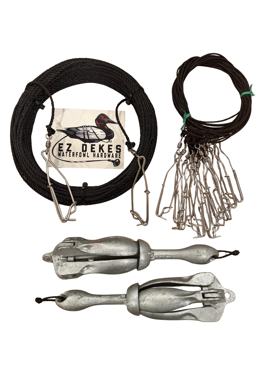 140' Tarred Twisted Long Line Set – EZ DEKES